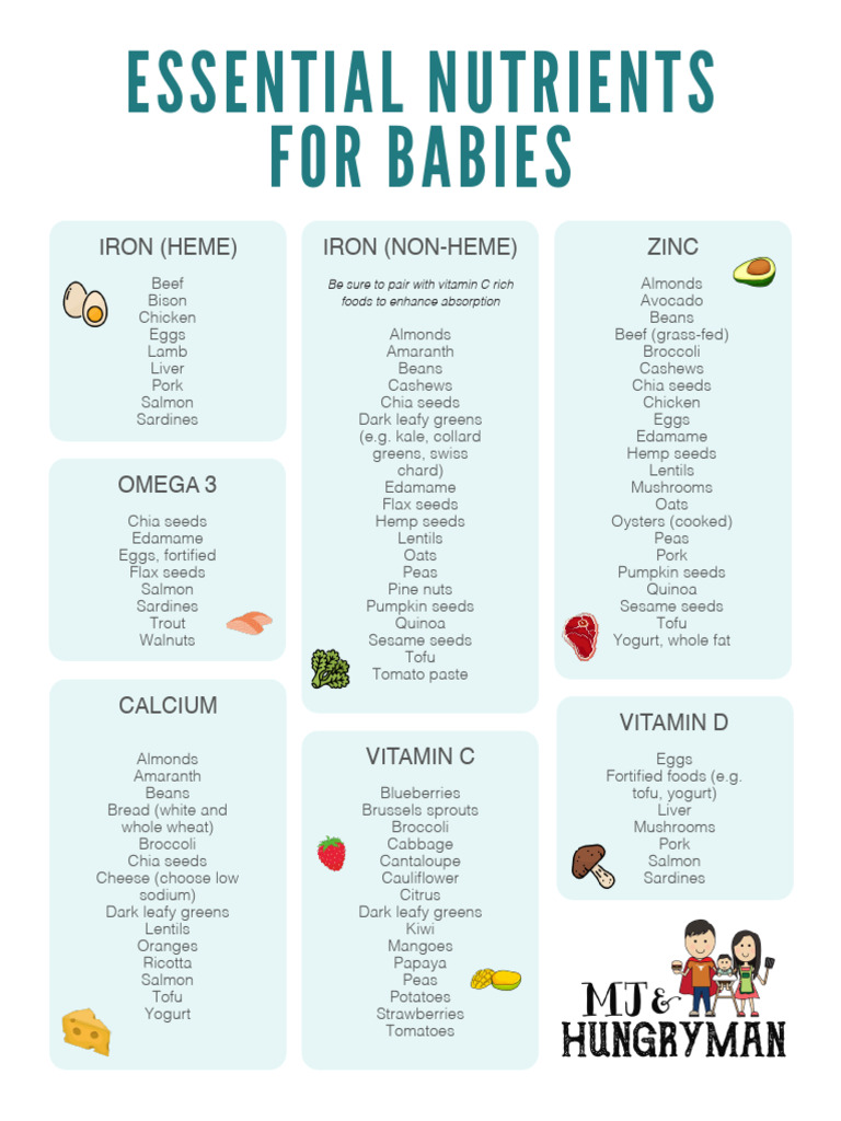 Essential Nutrients Handout | PDF | Foods | Cuisine