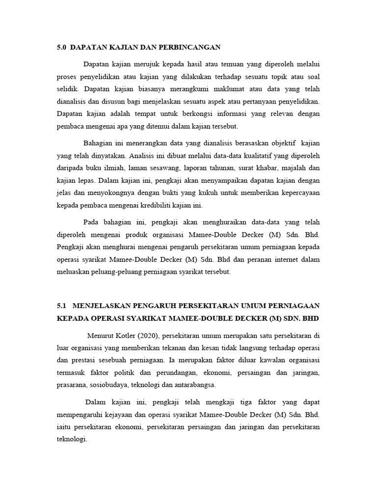 Dapatan Kajian PP | PDF