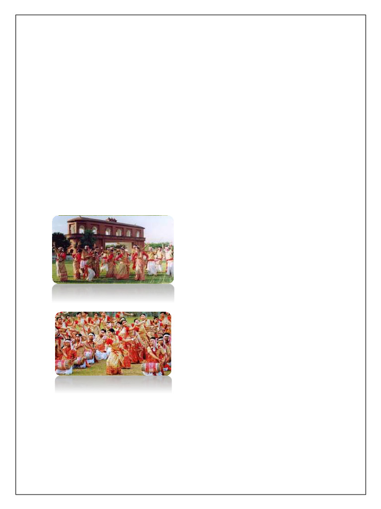 Bihu Festival and Tea Gardens of Assam - April Report | PDF