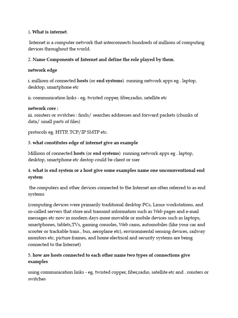 CNQB-1,2,3,4_Ans_ | PDF | Computer Network | Router (Computing)