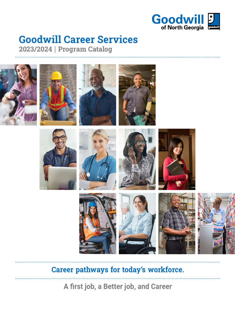 Goodwill Career Brochure 2024 Digital | PDF