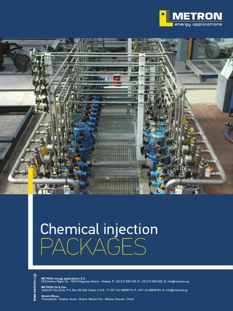 Chemical Injection Systems Solutions | PDF | Pump | Pipe (Fluid Conveyance)