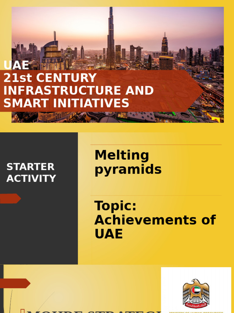 Uae Infrasructure and Smart Initiatives | PDF | Employment | United ...