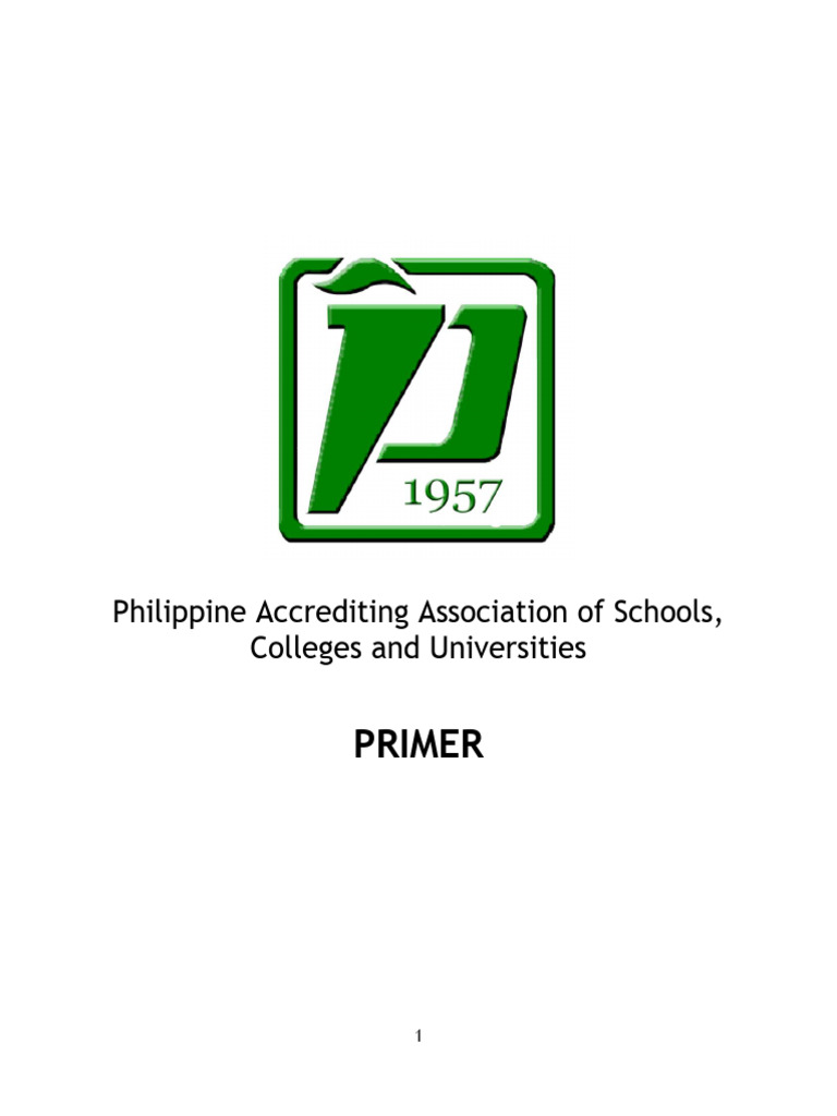 PAASCU-Primer College | PDF