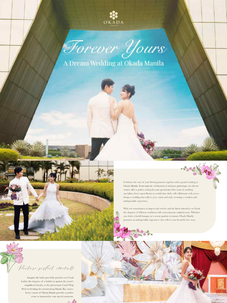 Okada Manila Wedding Brochure - 0 | PDF