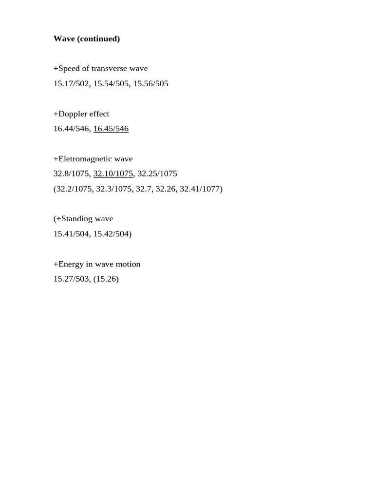 Fourth Day Wave Exercises More | PDF