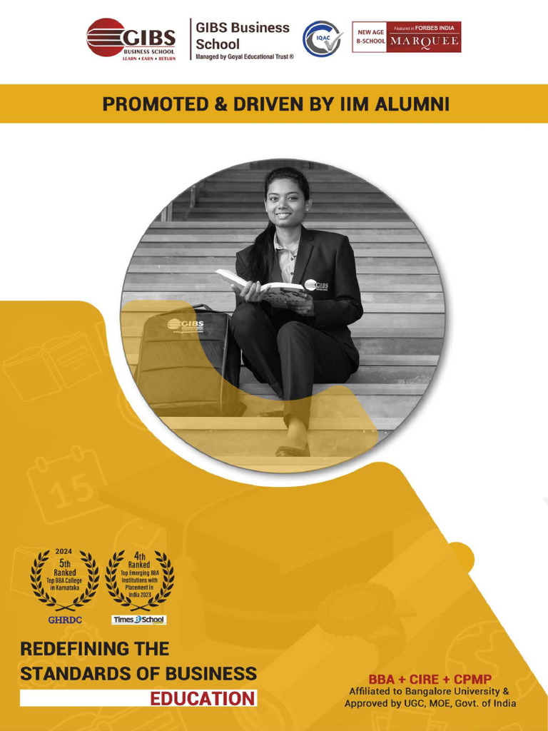 Official Brochure of BBA For Global Institute of Business Studies ...