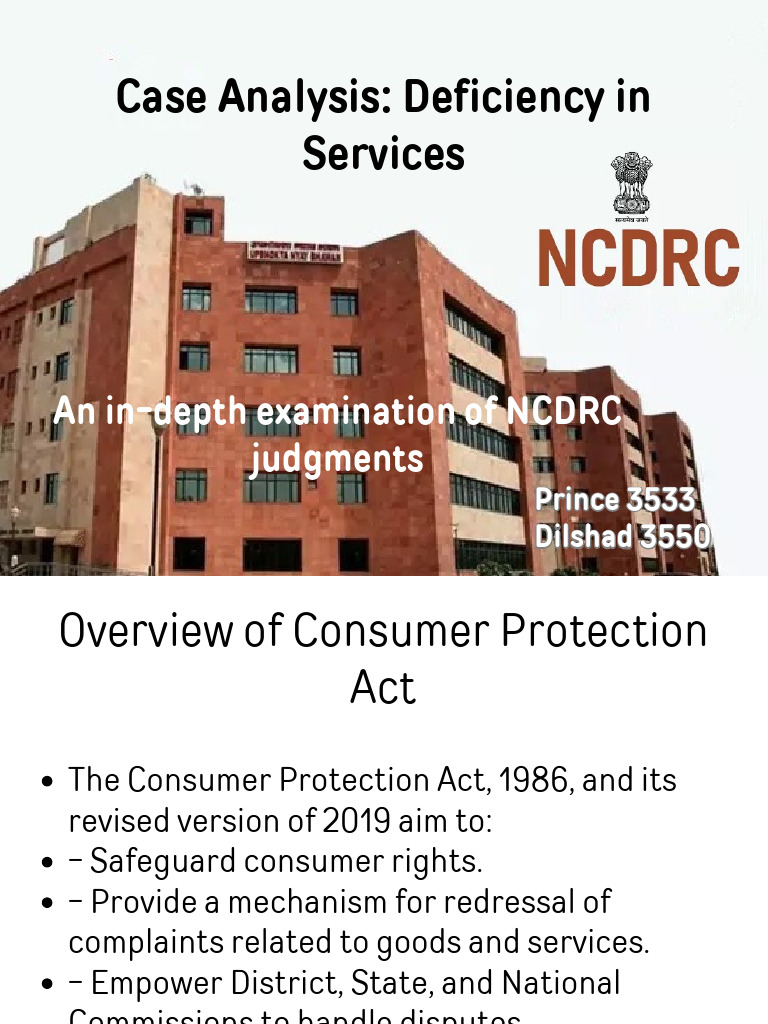 Deficiency in Services Cases NCDRC Detailed - PPTX 20241119 130740 0000 ...