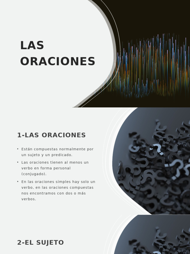 La Oracion Sujeto y Predicado4 | PDF | Verbo | Predicado (Gramática)
