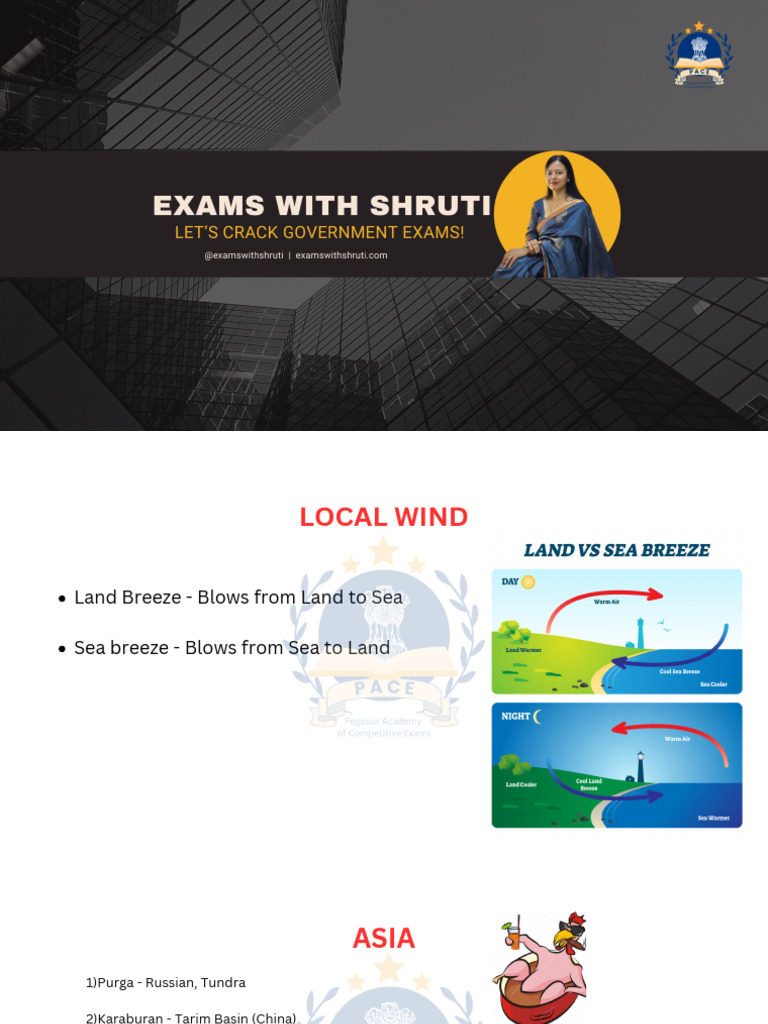 Local Winds: Land and Sea Breezes | PDF | Grassland | Forests