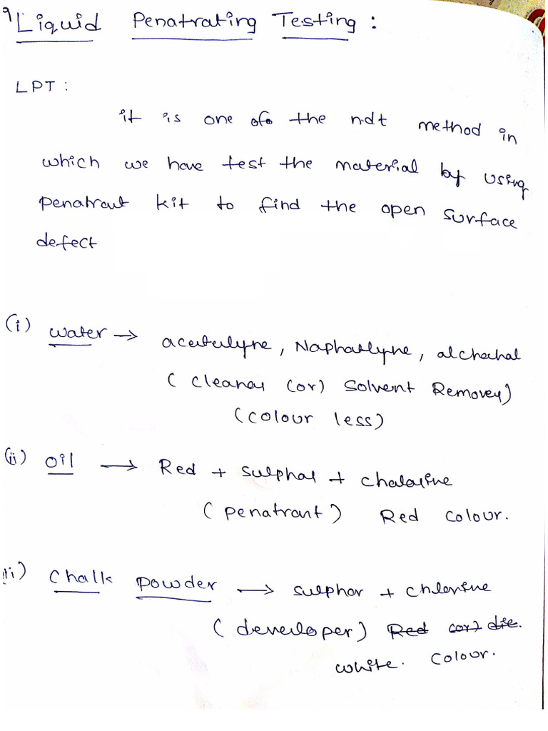 LPT Notes | PDF