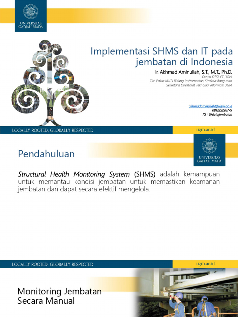 Implimentasi SHMS Dan IT Pada Jembatan Di Indonesia | PDF