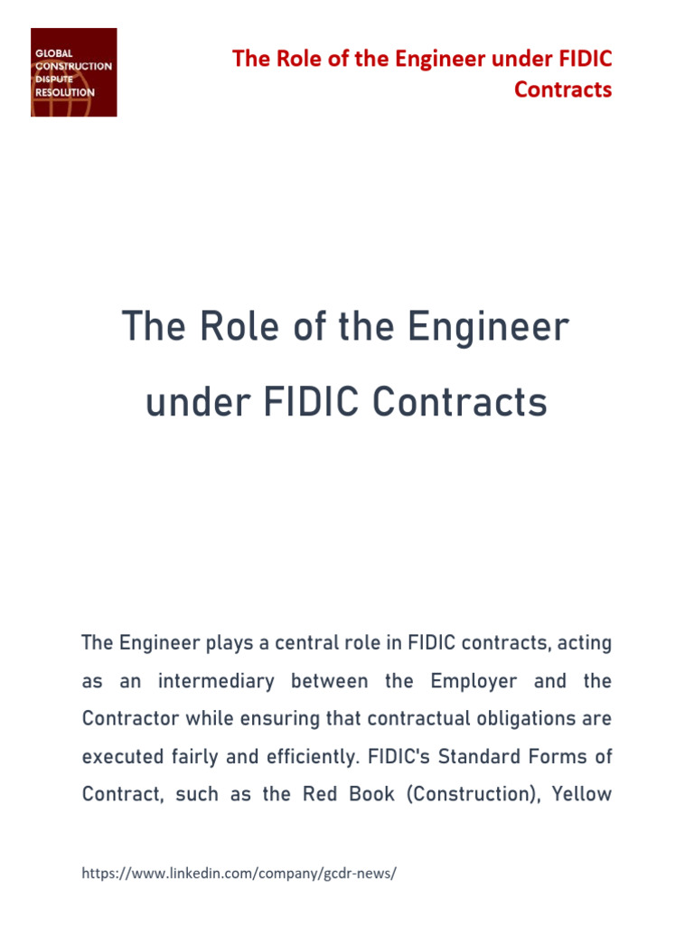 Fidic Contracts | PDF | Employment | Arbitration