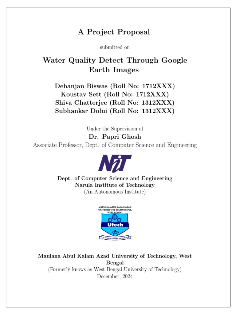 SAMPLE PROPOSAL | PDF | Computing | Computer Science
