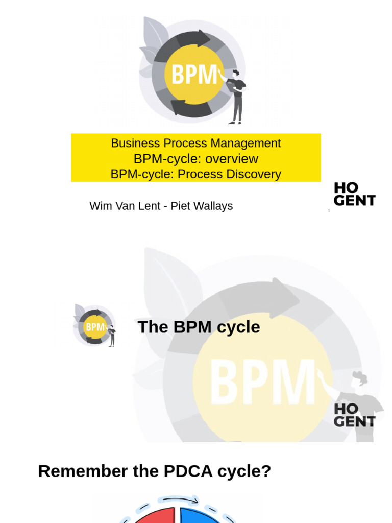 BPM 03 Process Discovery ENG v12 | PDF | Business Process Management | Simulation
