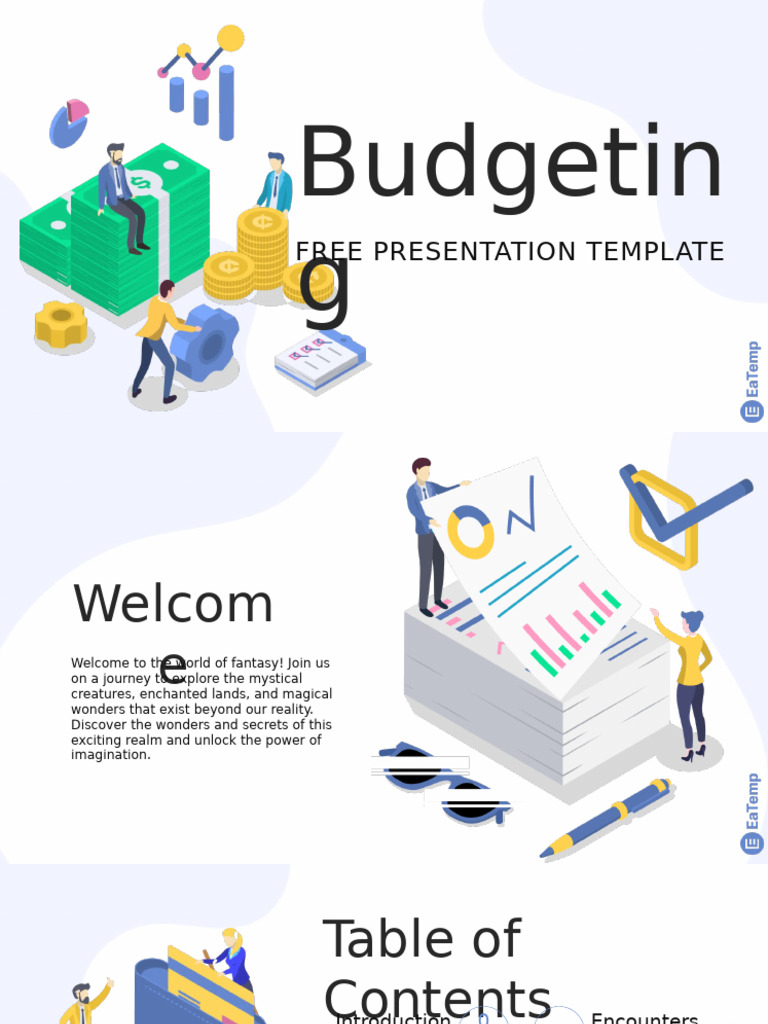 Budgeting PowerPoint Template by EaTemp | PDF | Fantasy | Elves