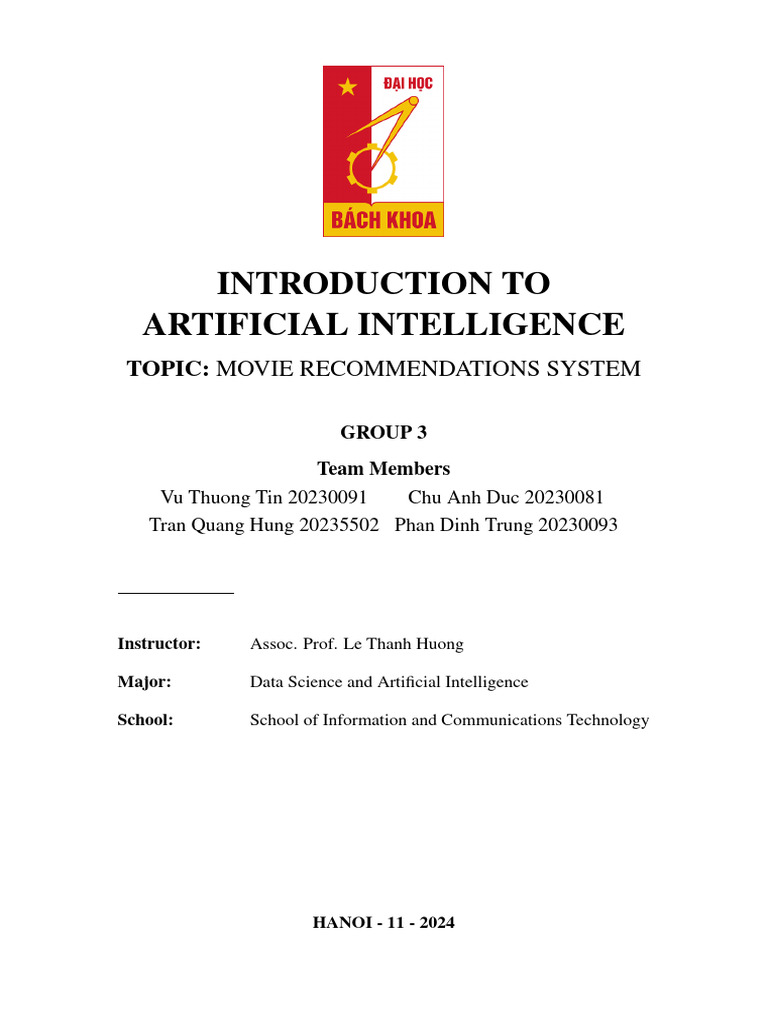 Movie_Recommendation_Report | PDF | Deep Learning | Computing