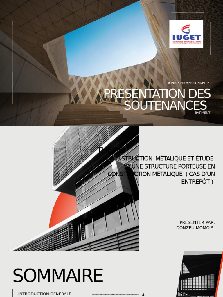 Étude d'une structure métallique | PDF