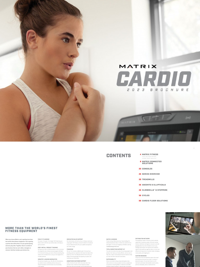 Matrix Cardio-Brochure | PDF | Wi Fi | Computing