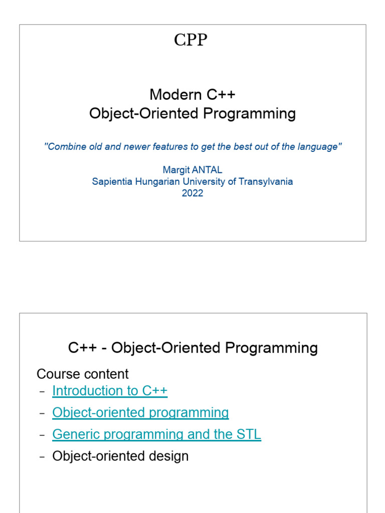 CPP_v1.2 | PDF | C++ | Class (Computer Programming)