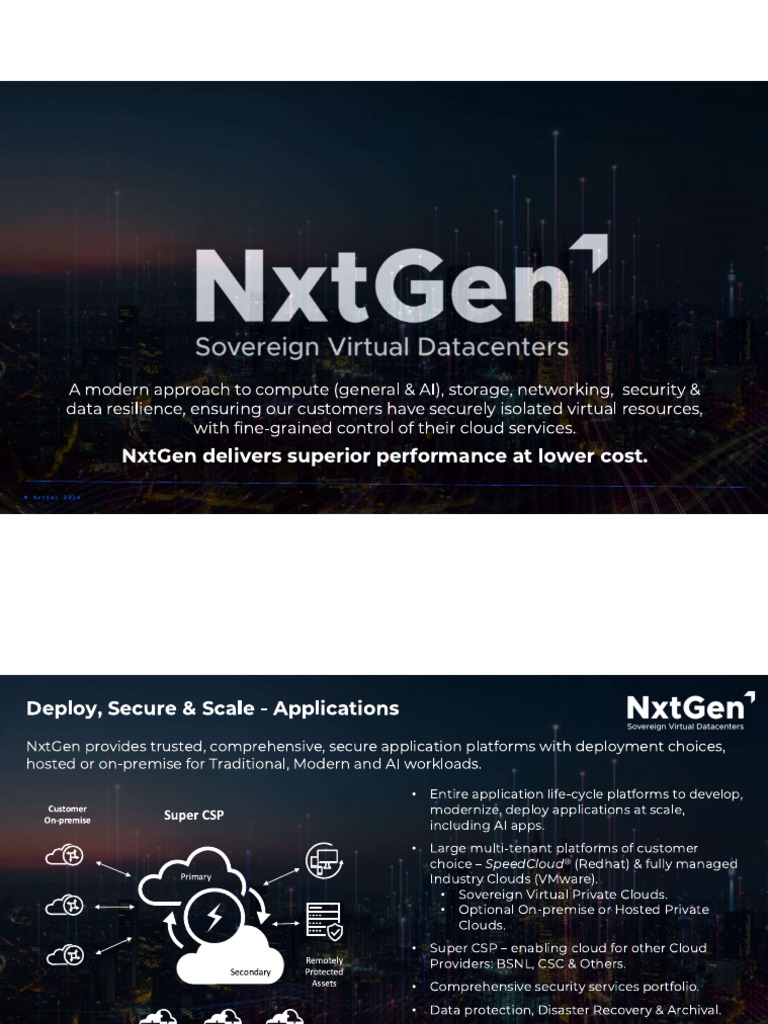 Nxtgen Intro | PDF