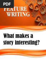 Feature Writing PPT Presentation | PDF | Philippines