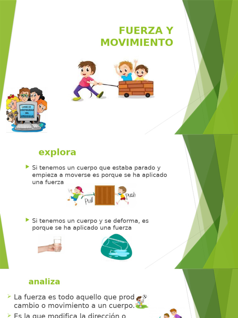 Fuerza y Movimiento | PDF