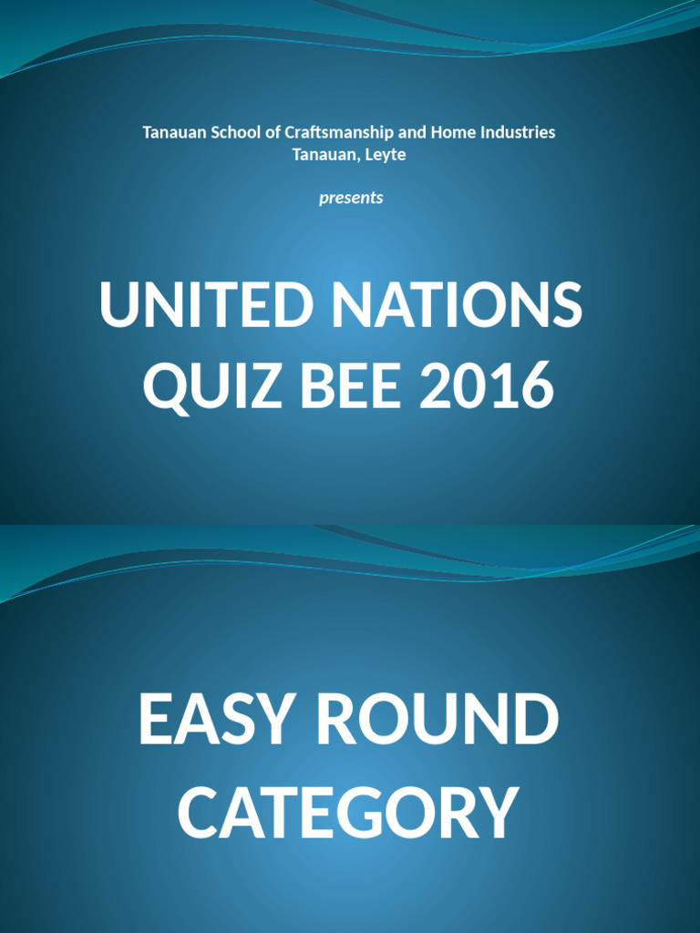 Quizbee Gen 170219051701 | PDF