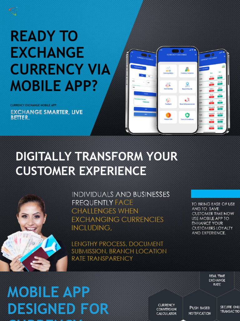 Ready To Exchange Currency Via Mobile App Final | PDF | Customer ...