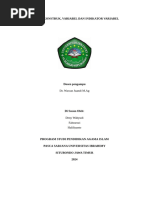 TEORI KONSEP, Dimensi, Variabel, Indikator 1 | PDF