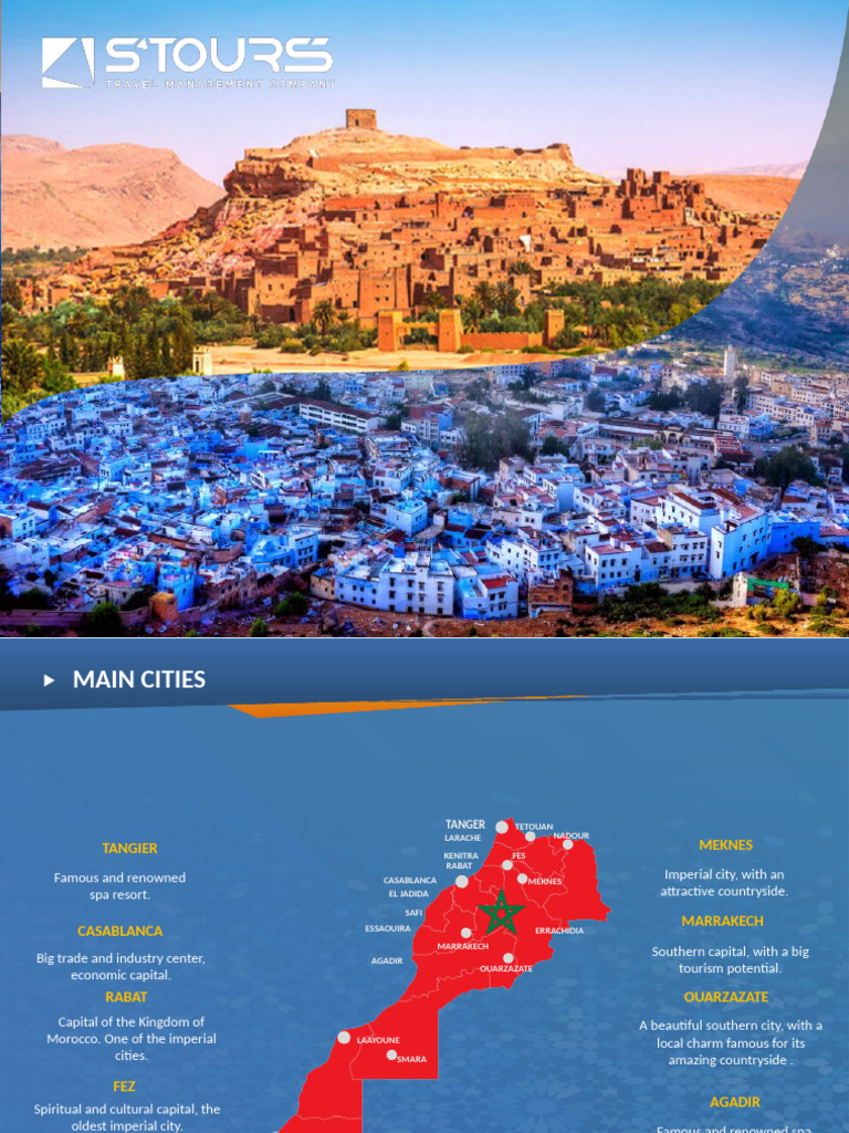 Morocco Presentation | PDF | Morocco | Casablanca