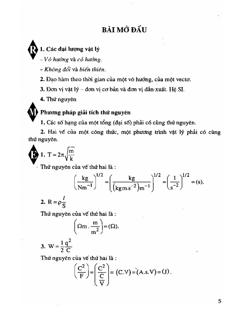 Sach BT Vat Li Dai Cuong1 p1 - Gui SV | PDF