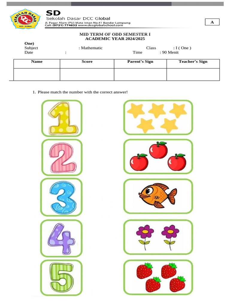 Pts Math Athar | PDF