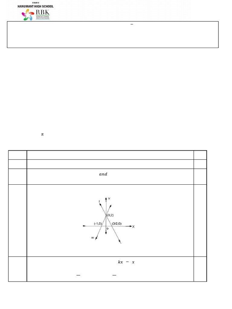 Maths Sample - 1 SQP 2024-25 | PDF | Circle | Euclidean Geometry