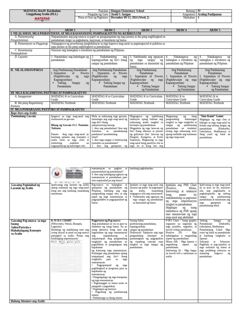 DLL_AP_G4_Q3_W2 | PDF