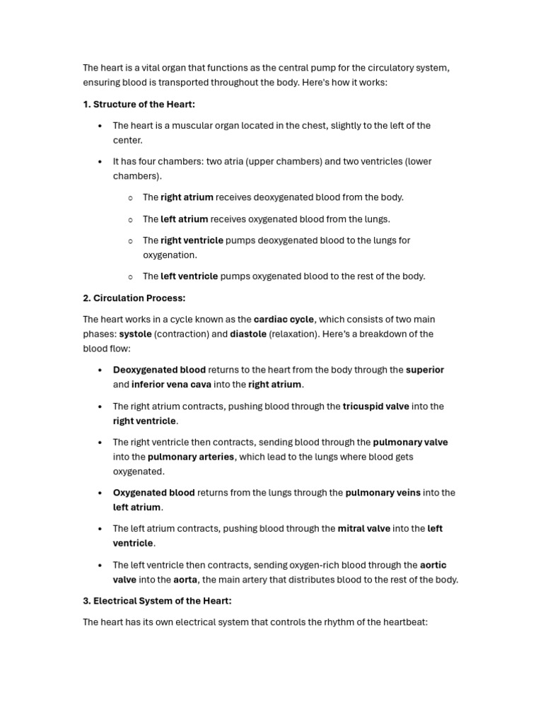 Working Principle of Motor | PDF | Atrium (Heart) | Heart