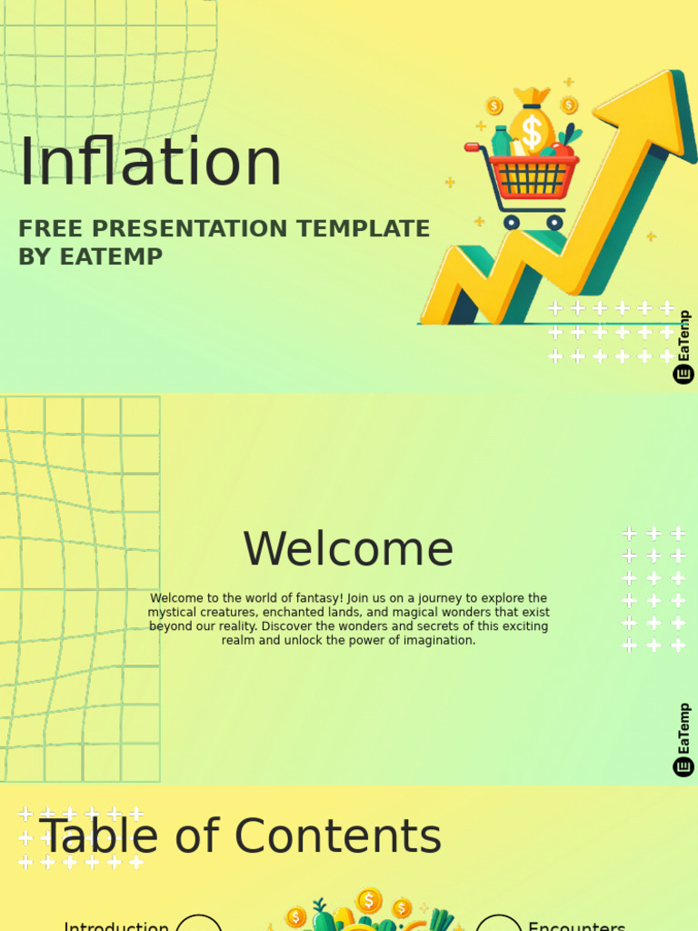 Inflation PowerPoint Template by EaTemp | PDF | Elves | Dragon