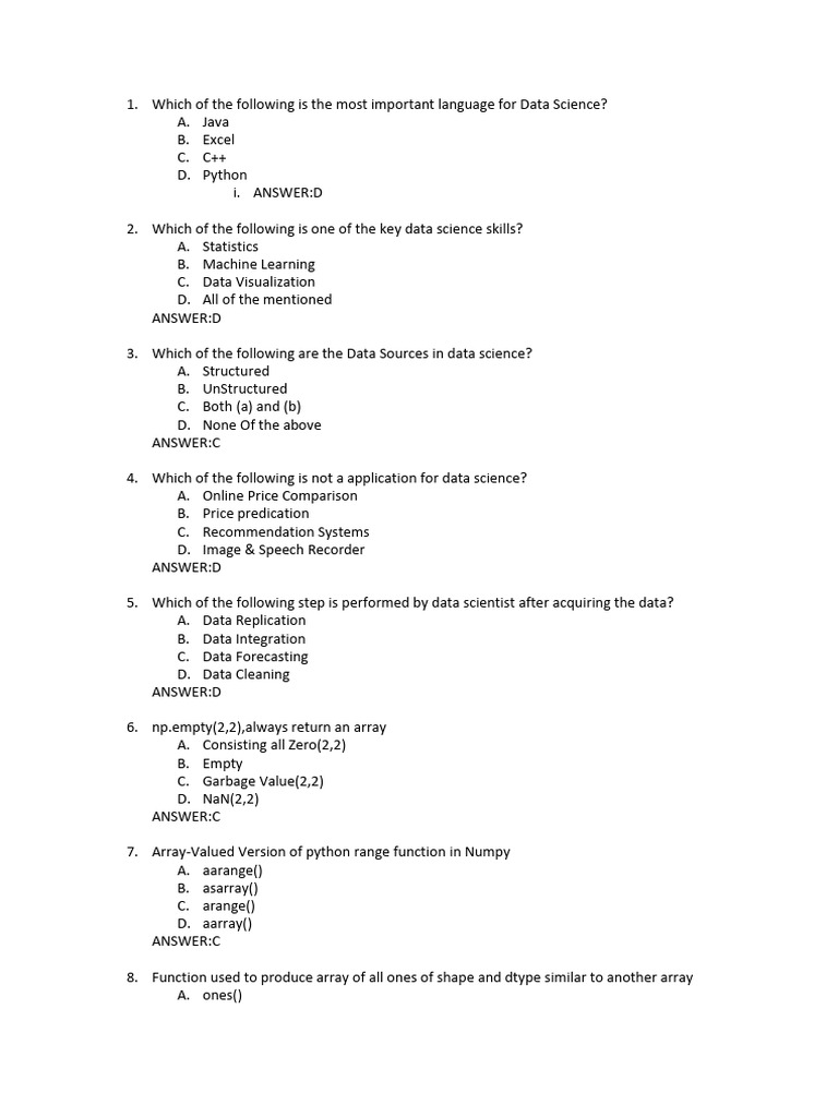 sample mcq | PDF | Errors And Residuals | Coefficient Of Determination