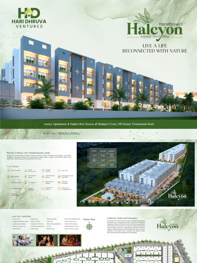 Halcyon Plan Brochure | PDF