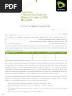 du Letter of Authorization Template | PDF | Civil Law (Legal System ...