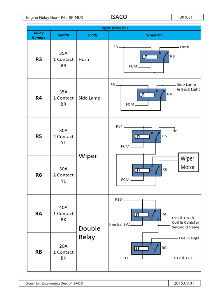 Engine Relay BoxP6L SP MUX. | PDF