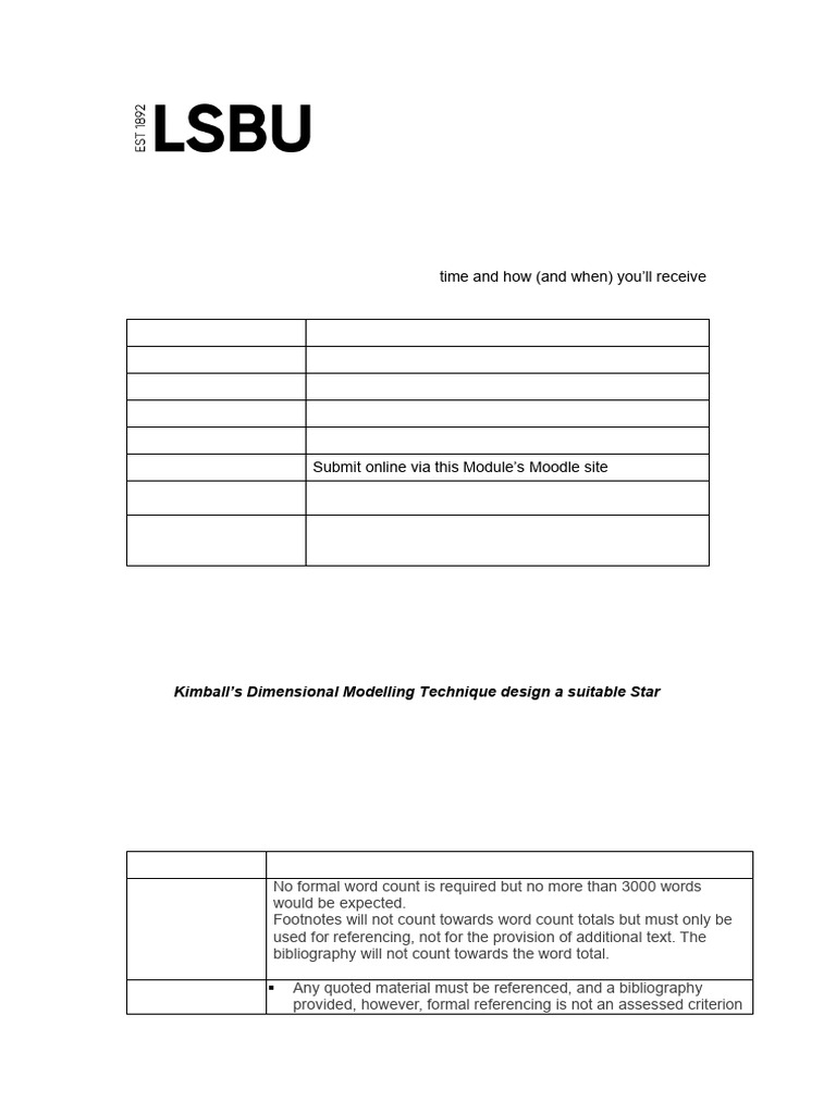 CSI-7 Data Management Coursework Guide | PDF | Critical Thinking ...