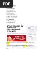 GIỚI THIỆU VỀ JOLLIBEE | PDF