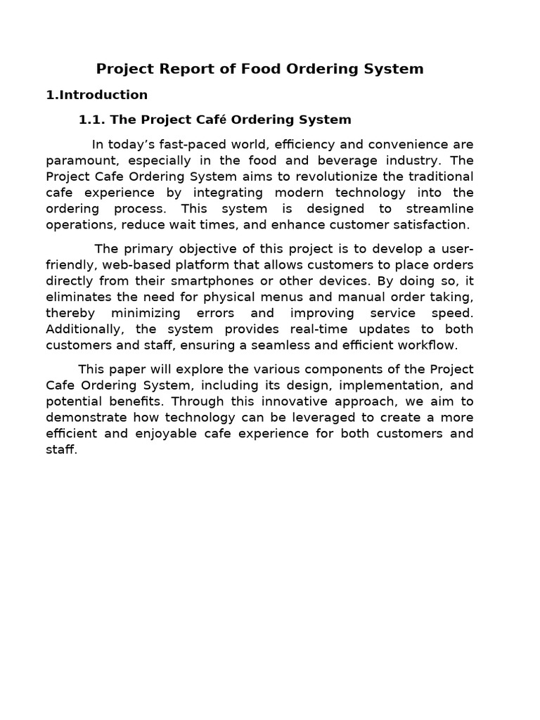 Project Report Paper | PDF