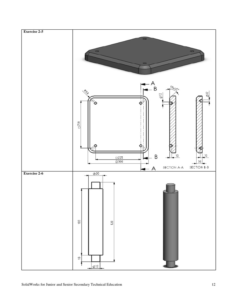 SolidWorks Practice Assembly 1 | PDF