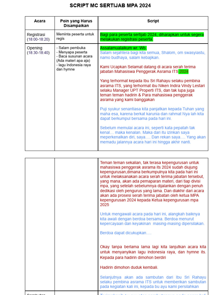 scrip mc sertijab 2024 (1) | PDF