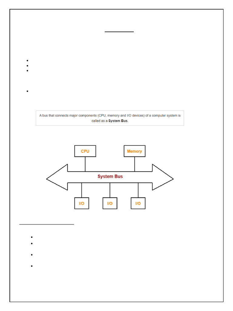 Lecture 17 BUS and Bus Arbitration | PDF | Computer Data Storage | Input/Output