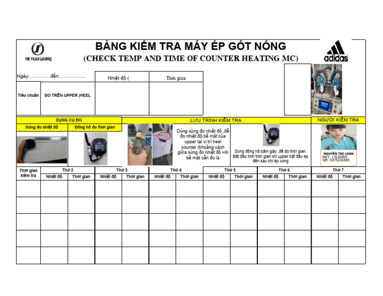 Counter heating MC_checklist | PDF