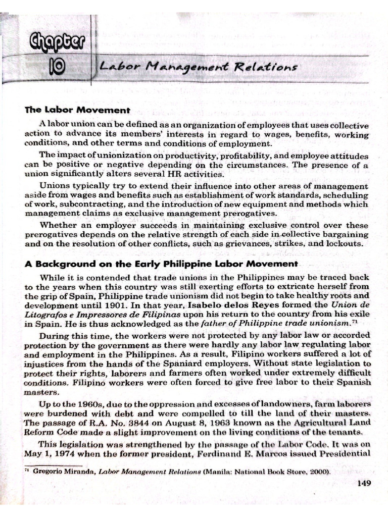 Labor-Management-Relations | PDF