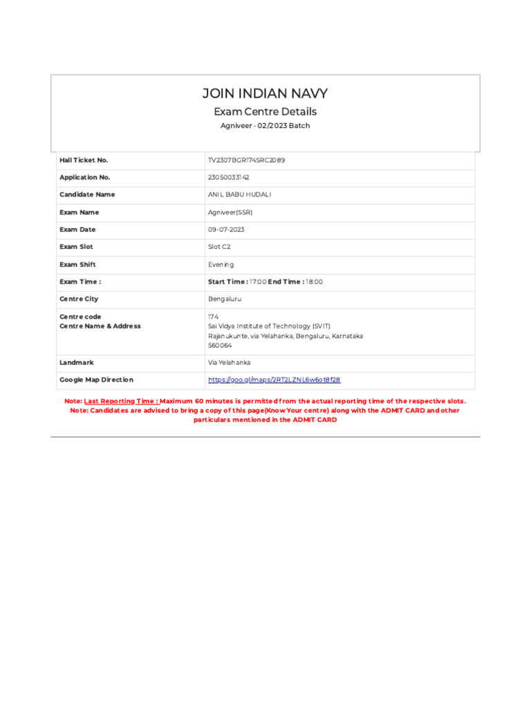 Agniveer - Join Indian Navy | PDF